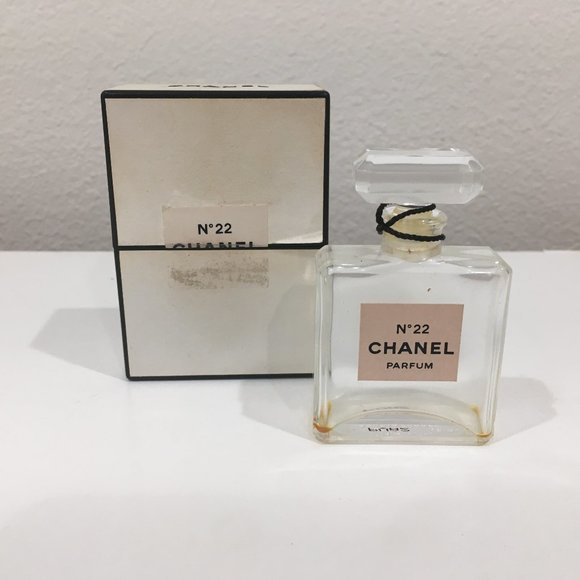 CHANEL | Accents | Chanel Empty No 22 Parfum Perfume Bottle Box Circa ...